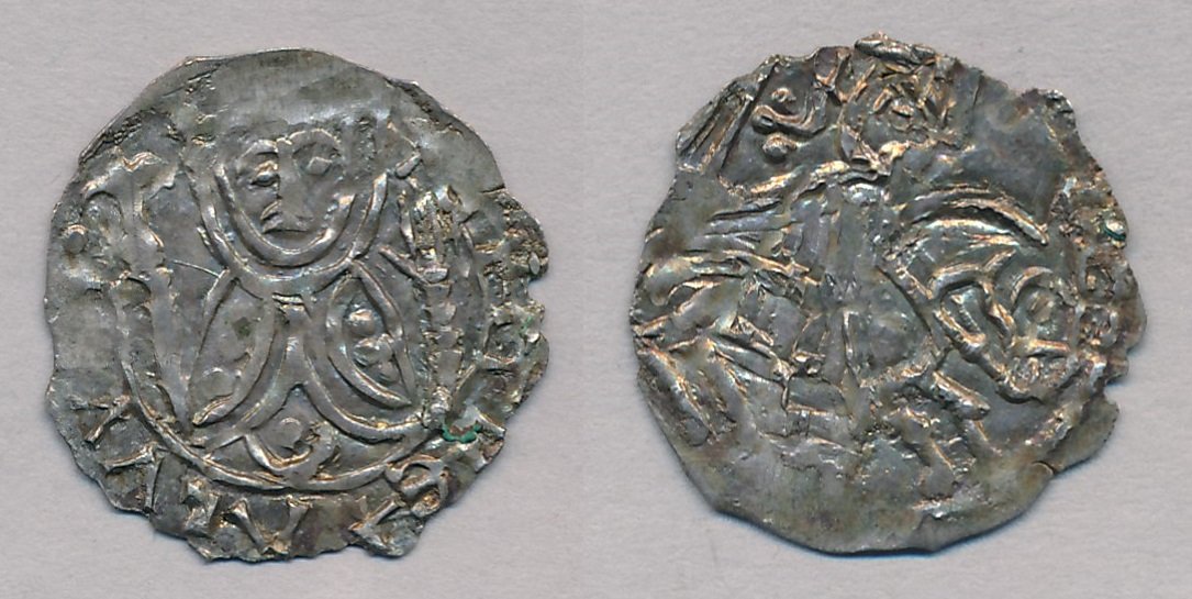 1134-37, Erik Emune, penning, Lund, Mømtmester ALVVIN, Hbg 1, 1+ / 01 ...