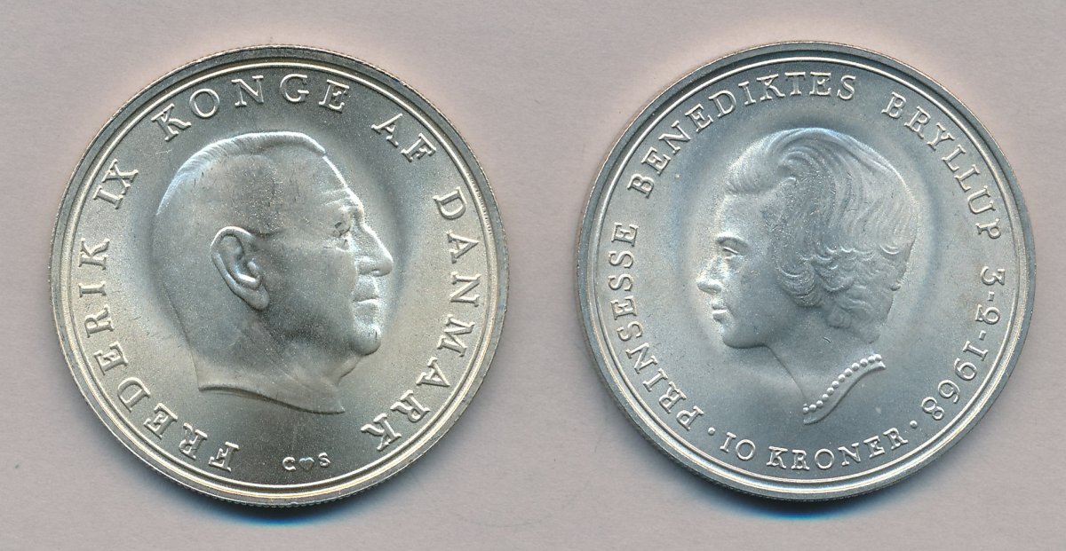 10 kroner erindringsmønter | Samlerforum